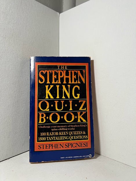 The Stephen King Quiz Book – Revolving Books